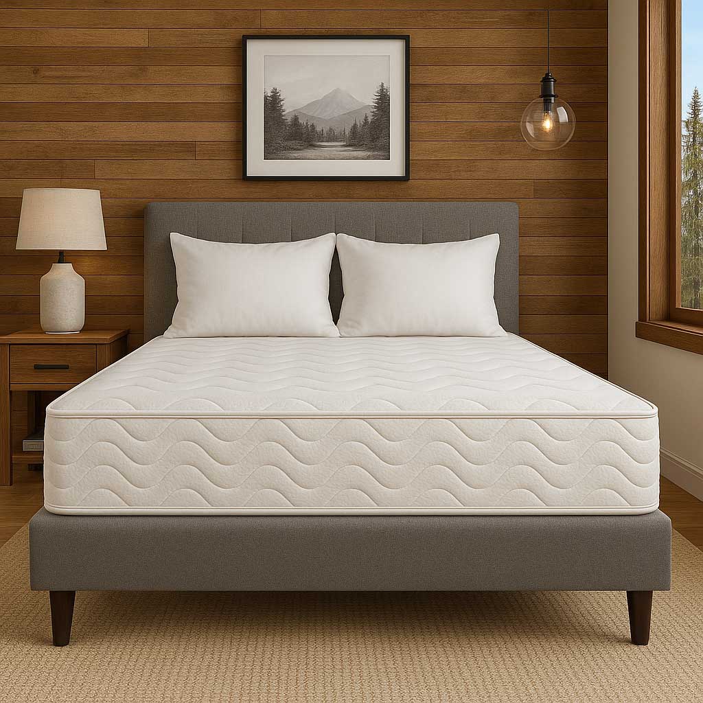 Hevean Hybrid Latex Pocket Coil Mattress l Made in Vancouver – Nature's ...